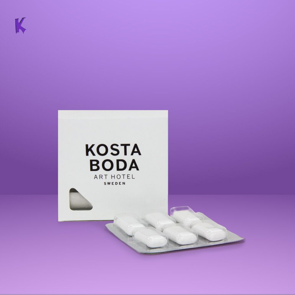 Tuggummi 6×2-pack - Karamello